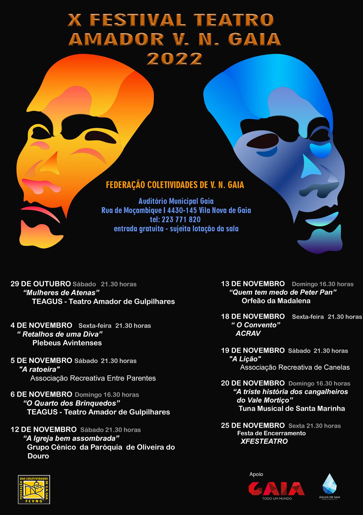 A CELEBRAÇÃO DE UMA DÉCADA DE FESTEATRO EM GAIA | O Gaiense