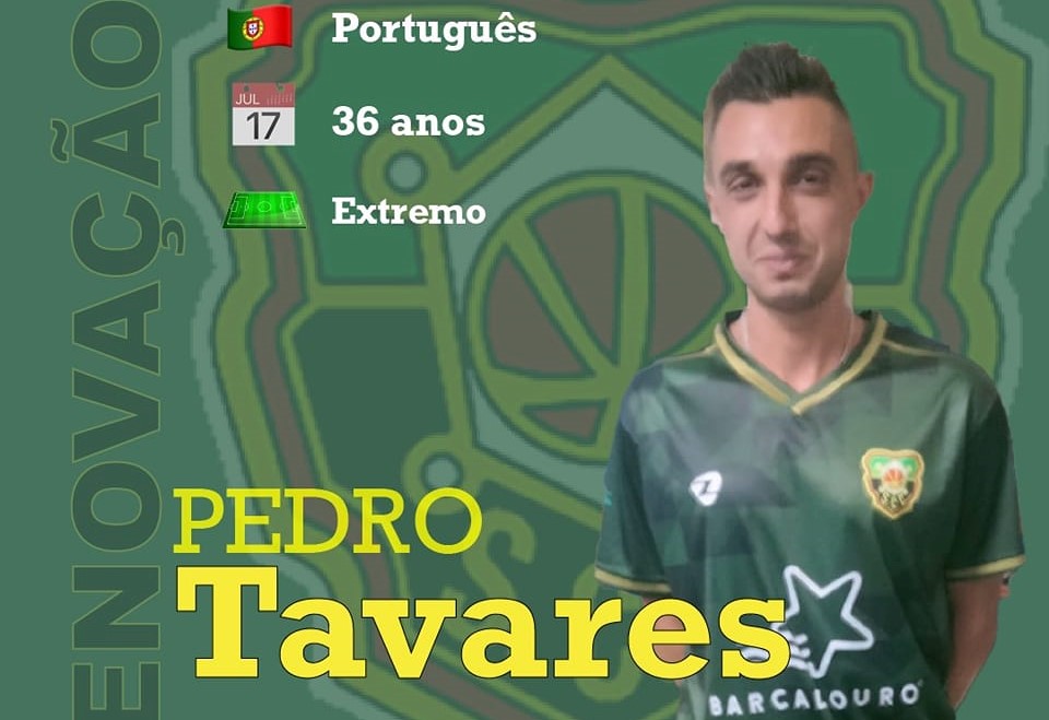 PEDRO TAVARES AVANÇA PARA A SUA 16.ª ÉPOCA NO SC COIMBRÕES | O Gaiense
