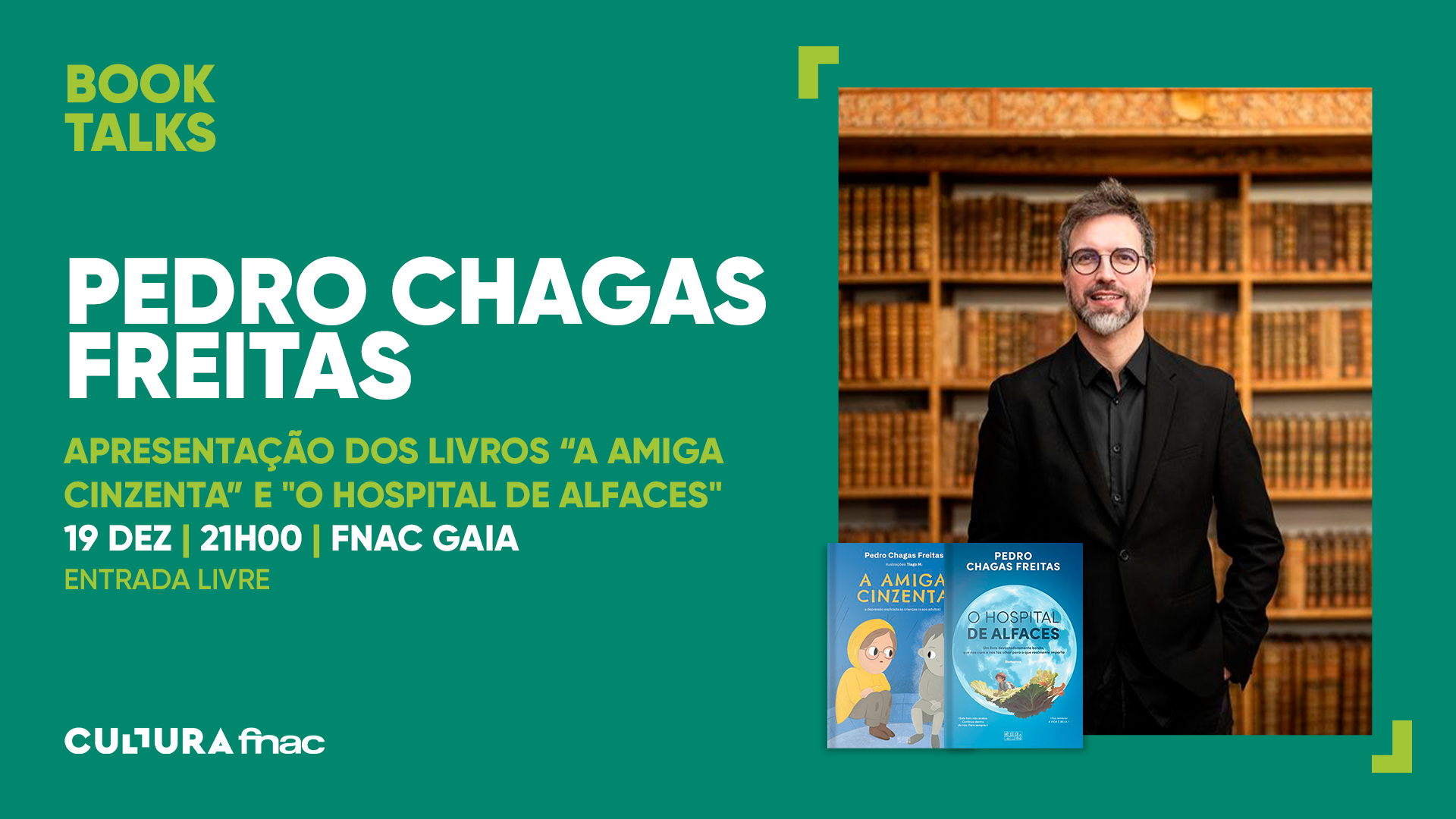 Pedro Chagas Freitas apresenta dois livros em Gaia esta sexta-feira | O ...